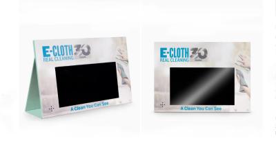 China wholesale display with media video player, 10 inch branded print video display for sale