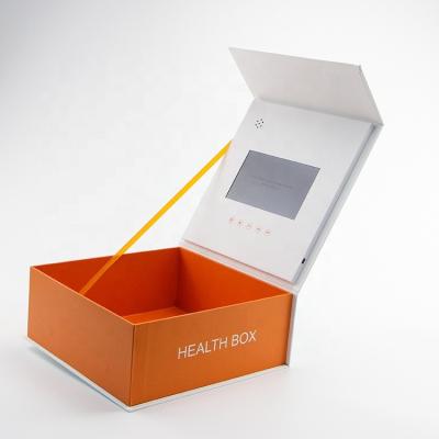 China Custom design LCD Video message gift box 10 inch LCD video screen in Box for sale