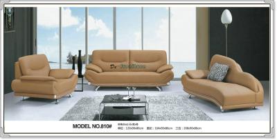 China 810# modern leather sofa for living room furniture for sale