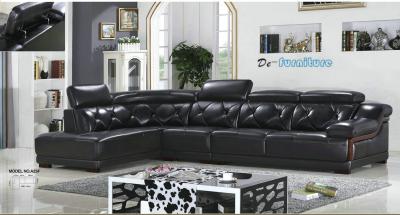 China A23;  L shape genuine leather sofa, modern home furniture,office furniture, living room furniture, China sofa for sale