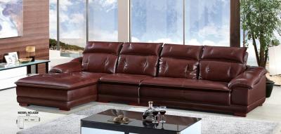 China A32;  L shape genuine leather sofa, modern home furniture,office furniture, living room furniture, China sofa for sale