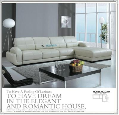China C20;  modern genuine leather sofa, modern home furniture,office furniture, living room furniture, China sofa for sale
