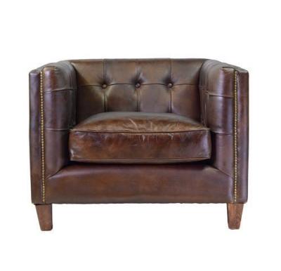 China A889;  modern genuine leather sofa chair, club furniture,office furniture, living room furniture, China sofa for sale
