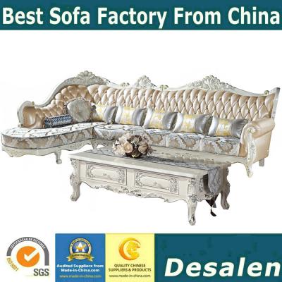 China 156 wooden carved Luxury home furniture Royal genuine leather sofa set. 1+2+3 seater combination fabric sofa for sale