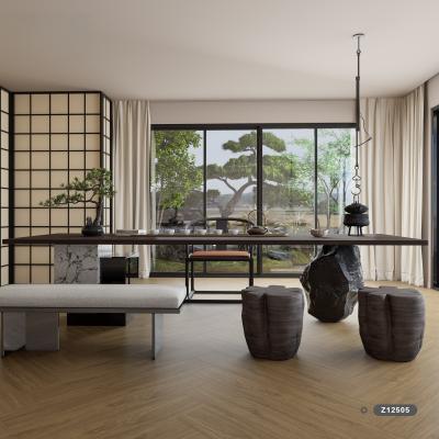 China Wholesale Building Materials  Wood Look Porcelain Tile Matte Flooring Tile for sale
