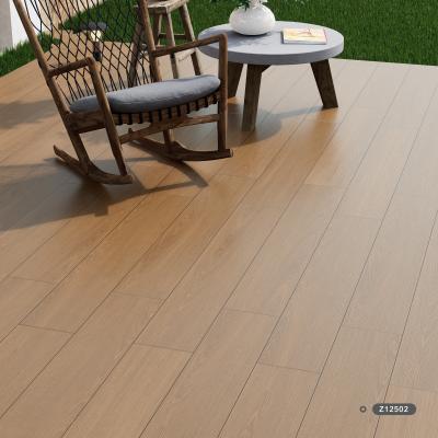 China Dark Wood Porcelain Tile Fresh Stoneware Wall Floor Tiles 200*1200mm For Living Room for sale