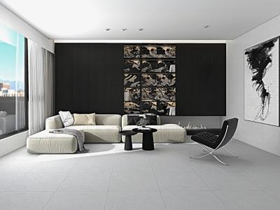 China Floor Matte Rustic Porcelain Tile 600x600mm for Bedroom Living Room Hotel for sale