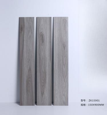 Cina Piastrella in legno porcellanato smaltato opaco 150x900mm per balcone in vendita