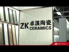 Indoor Glazed Porcelain Tiles Bathroom Ceramic Floor Tile For Hotel / Resort