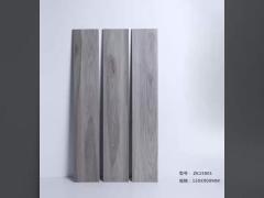 Carrelage en céramique aspect bois émaillé finition mate, revêtement de sol en porcelaine imitation bois