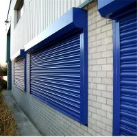 China Customized Thickness Steel Roller Shutter Door Security Protection Space Saving for sale