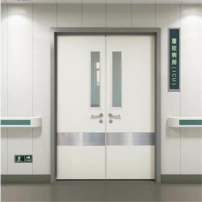 China Flush Surfaces Hospital Door Clean Room Door With Seamless Industrial Design for sale