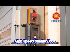 high speed roll up doors industrial grade intelligent control custom dimensions