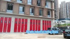 Industrial Folding Doors for Large Warehouse Openings