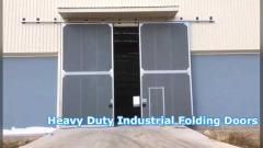 Heavy Duty Industrial Folding Doors Factory Direct