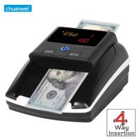 China UV MG IR Counterfeit Money Detector 9 Detection Methods 0.5kg Portable for sale