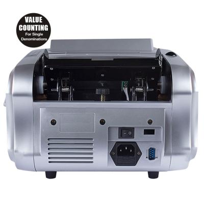Cina TFT LCD visualizza il contatore dei soldi di 110mm lavora i soldi a macchina a pile dello SGD che contano la macchina in vendita