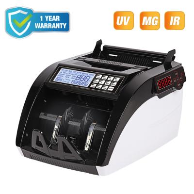 China Denomination Money Bill Counter Machines AL-6100A 90x190mm LCD Display for sale