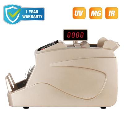 Cina Contatore misto dorato MG di valuta di denominazione del JPY 0.15mm di Bill Counter Counting Machine in vendita