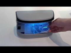 365NM Light Counterfeit Money Fake Note Detection Machine MOP IQR RoHS