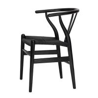China Solid Pattern Multi Scenario Kitchen Ash Wishbone Chair 9.9 Pounds for sale