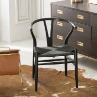 China Solid Pattern Multi Scenario Kitchen Ash Wishbone Chair 9.9 Pounds for sale