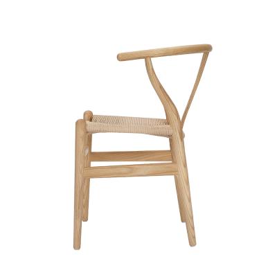 Cina 9,9 libbre di stanza di legno naturale di Ash Wishbone Chair For Living in vendita