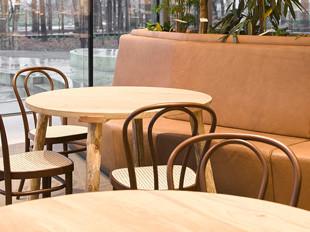 Cina la sedia dei bistrot di Bentwood di altezza di 84cm/caffè di Bentwood presiede Eco amichevole in vendita