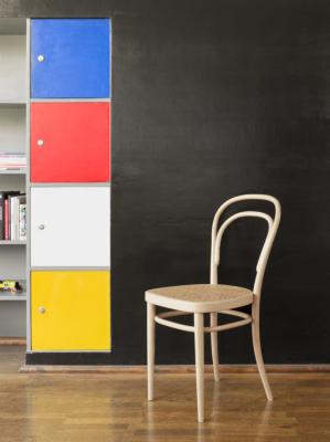 Cina Vapore ad alta pressione della sedia del caffè del faggio H86cm Thonet Vienna di Seat del rattan in vendita