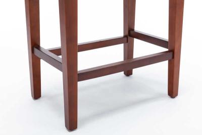 Cina panchetti di cuoio della cucina di 10kgs Gray Leather Counter Height Stools/H66.5cm in vendita