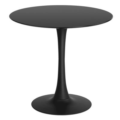 Cina 29inch altezza tavolino da salotto nero allo spiedo compensato/di Tulip Style Dining Table in vendita