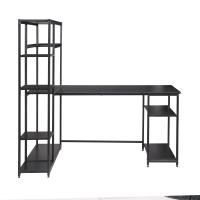 China Tomile Home Office Computer Desk with Storage Shelves 200lbs Capacity for sale