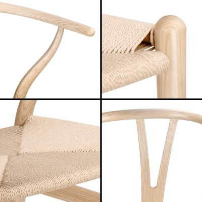 Cina Salone Ash Hans Wegner Wishbone Chair naturale 32