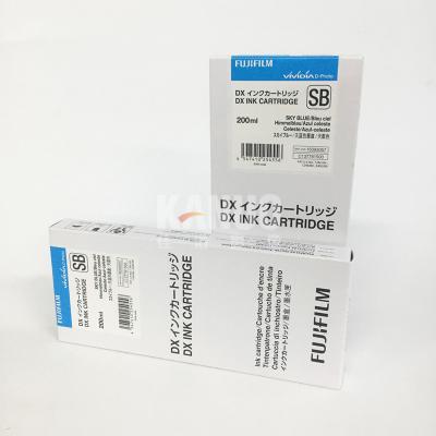 China Original Fuji Ink Cartridge 200ml Fujifilm Sky Blue Ink Fujifilm DX Ink Cartridge C13T781500 16393057 for sale