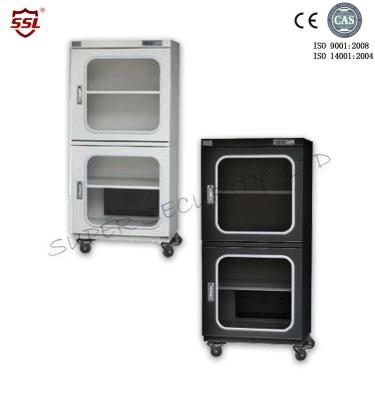 Cina I regolatori di umidità controllano e mantengono i livelli adeguati di umidità di cuocere il gabinetto asciutto per i wafer BGA di elettronica in vendita