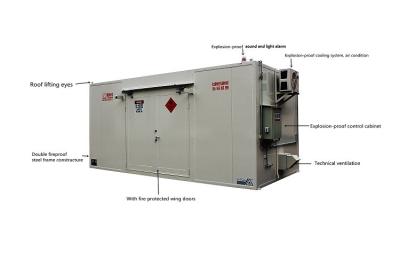 China SSL outdoor Flammable Storage Cabinet For DRUM / IBCS Store, chemical storage for sale