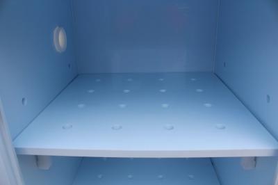 중국 2개의 문식 안전 캐비닛 폴리 프로필렌 1년 판매용