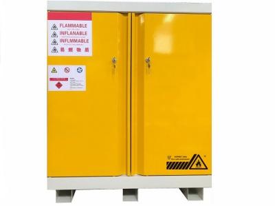 Cina Acido pericoloso immagazzinato in laboratorio in un armadietto per prodotti chimici giallo 766 litri per liquidi in vendita