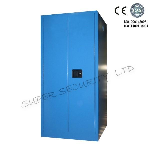 Quality Blue Corrosive Resistance Indoor Storage Cabinets For Hydrochloric Acid 60-Gallon for sale
