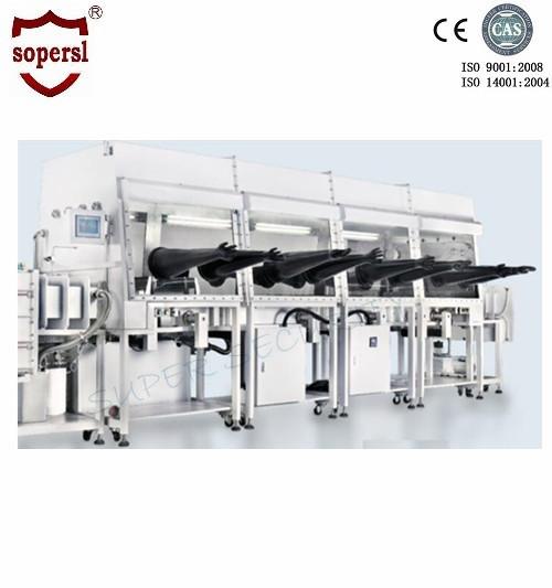 Quality Chemical Customize Glove Box with Gas Purification System for Lab usage for sale
