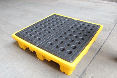 China Poly Spill Pallets & Drum Containment Pallets for Chemicals, Acids & Corrosives for sale