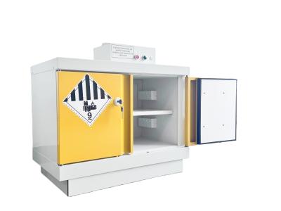 China Battery storage cabinet 30L  Double-layer steel plate structure for sale
