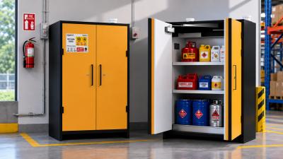 China EN 14470-1 Type 90 Fire Safety Cabinet | Flammable Liquid Storage Cabinet | Industrial Hazardous Storage Solution for sale