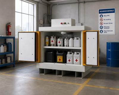 China SUPER EN14470 90 Minute Fireproof Lithium Ion Battery Charging Cabinet for sale
