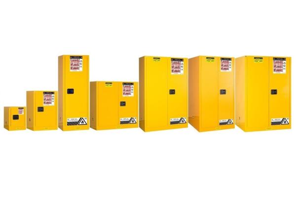 Quality Fire Proof Chemical Flammable Liquids Storage Cabinets Powder Coated For Dubai, USA, Malaysia for sale