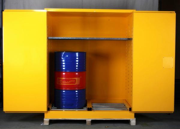 Quality Hazardous Flammable Storage Cabinet For Oil Drum for sale