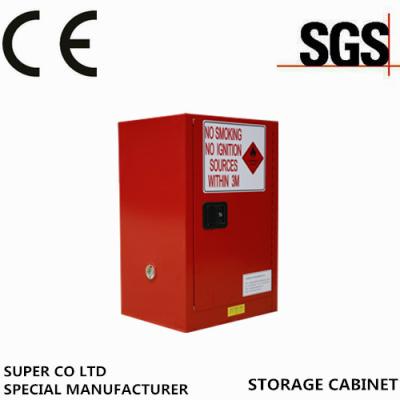 China Red Combustible Liquids Chemical Storage Cabinet with 4gallon for sale
