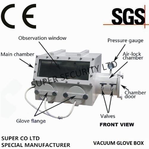 Quality Biochemictry Laboratory Glove Box with Pressure Control System for sale