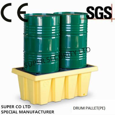 China Las plataformas de la contención del tambor del polietileno para la sustancia química, líquido de los corrosivos de AMD de los ácidos distribuyeron la carga 1100kg en venta