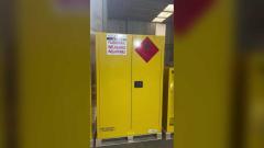 45-Gallon Flammable Safety Cabinet | NFPA 30 & OSHA Compliant | Model SSM100045 | SUPER